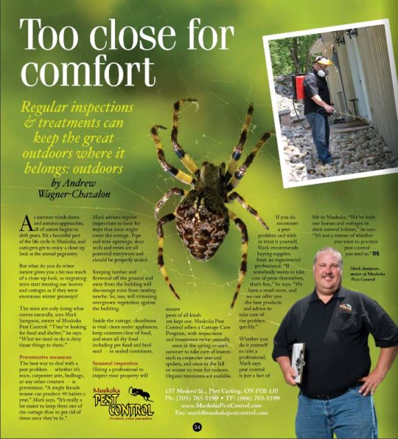 Dockside Magazine Aug 2013 Fall Mice - Muskoka Pest Control Dockside Magazine Aug 2013 Fall Mice - Muskoka Pest Control